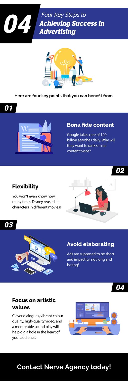 Four Key Steps to Achieving Success in Advertising - NERVE AGENCY